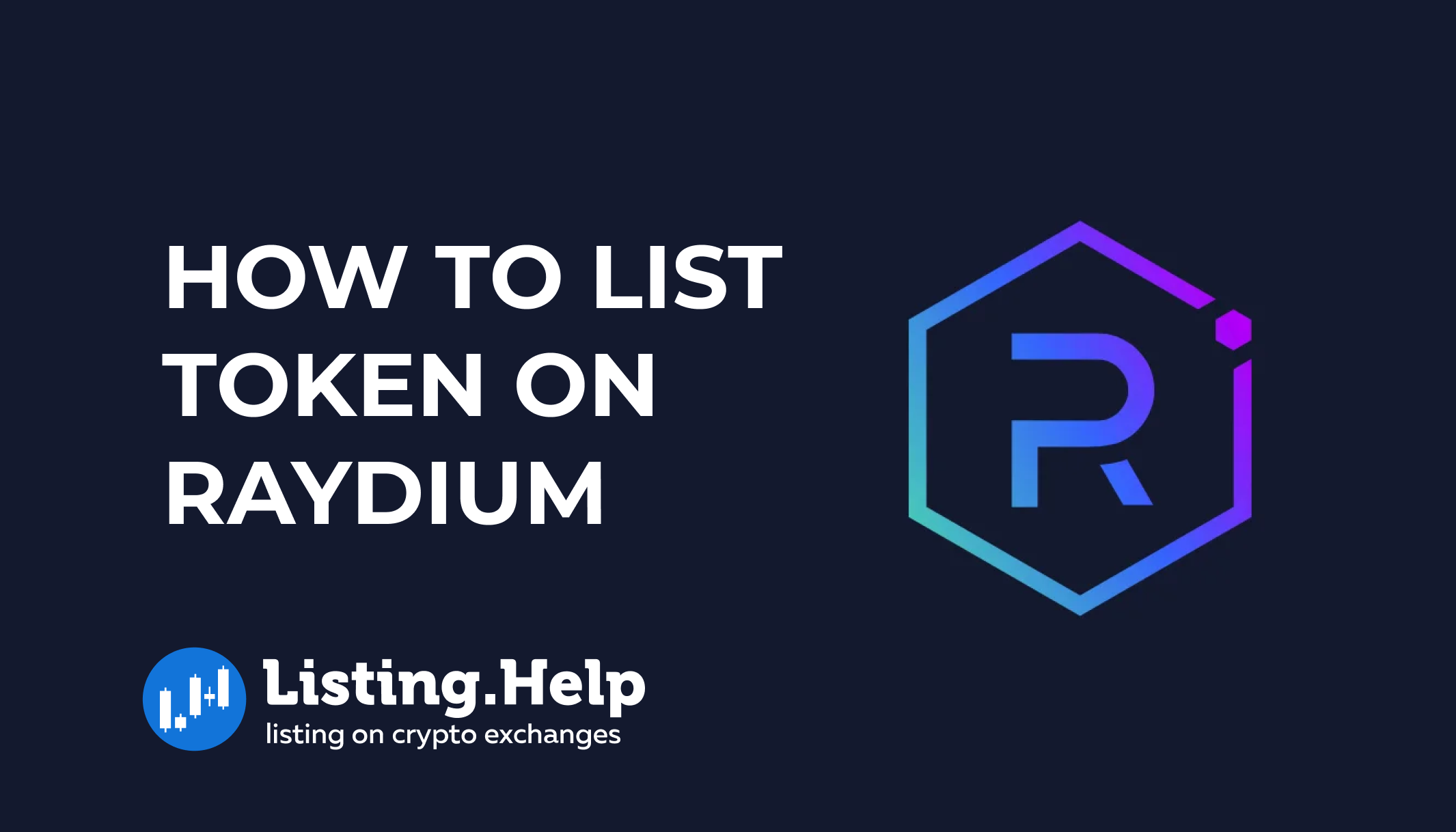 How to List a Token or Coin on Raydium - step by step guide